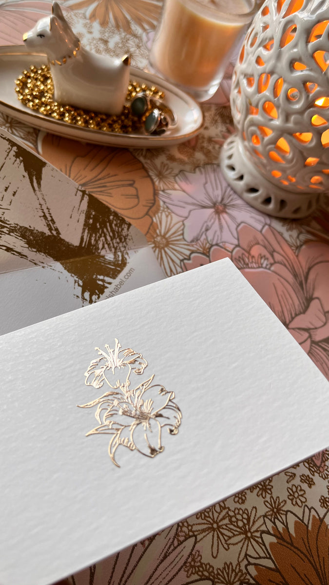 Personalised folded Card - Gift Cards / labelshabel – Labelshabel