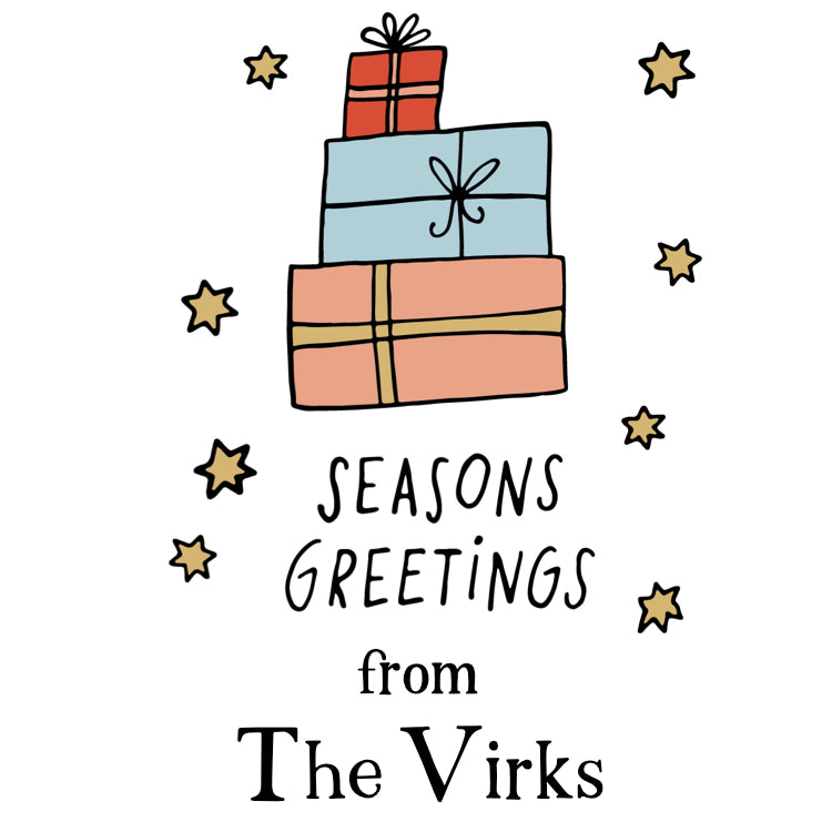 Xmas Gift Labels -Gifted / Label Shabel – Labelshabel