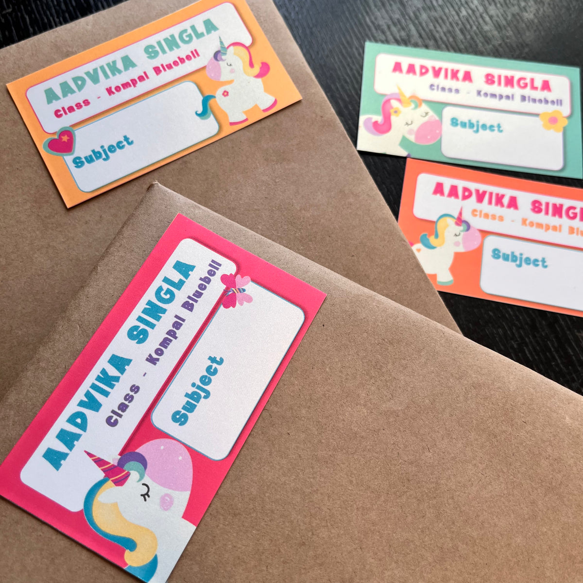 Book Labels- Unicorn Magic / Label Shabel – Labelshabel