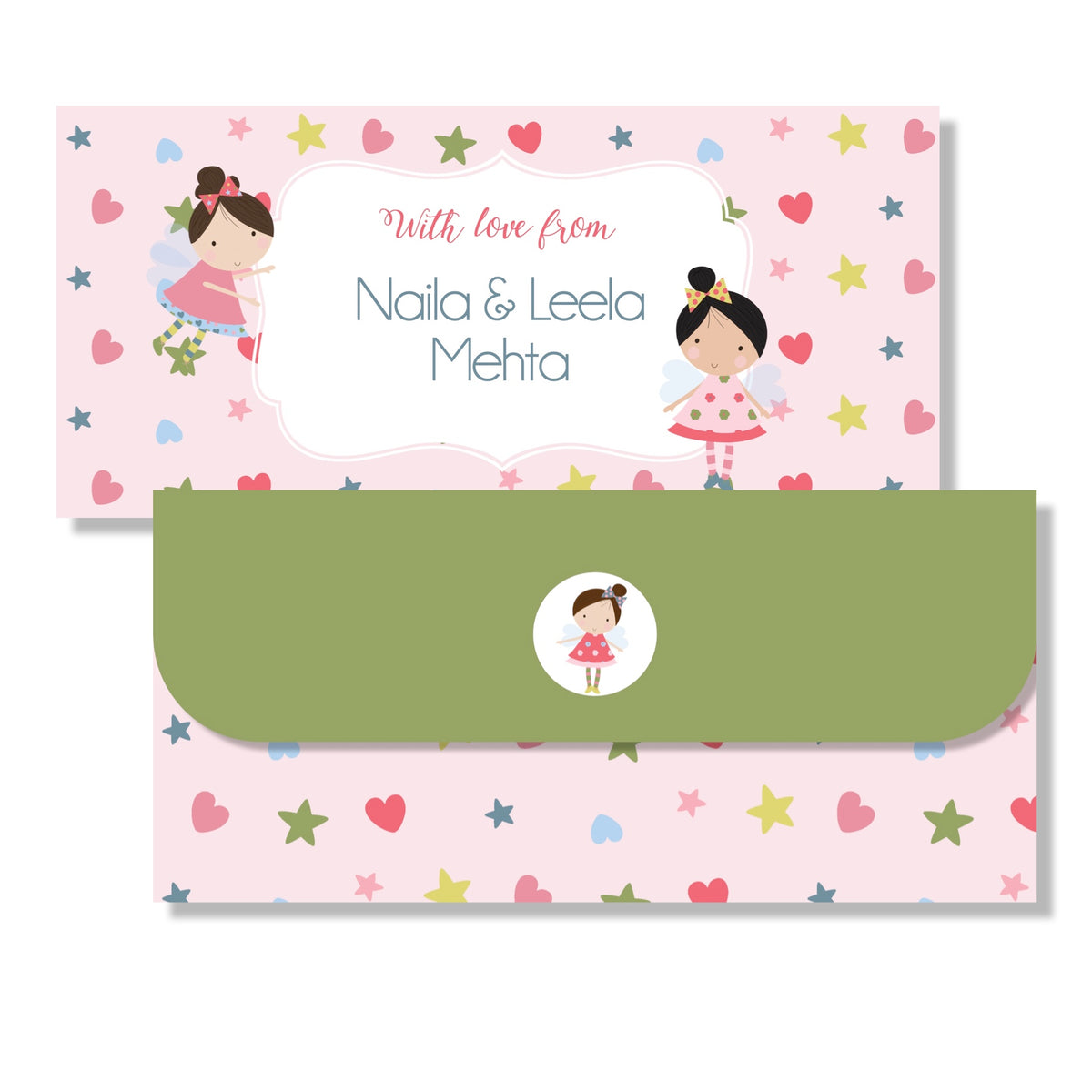 Gift Envelopes for Kids - Fairly Cute / Label Shabel – Labelshabel