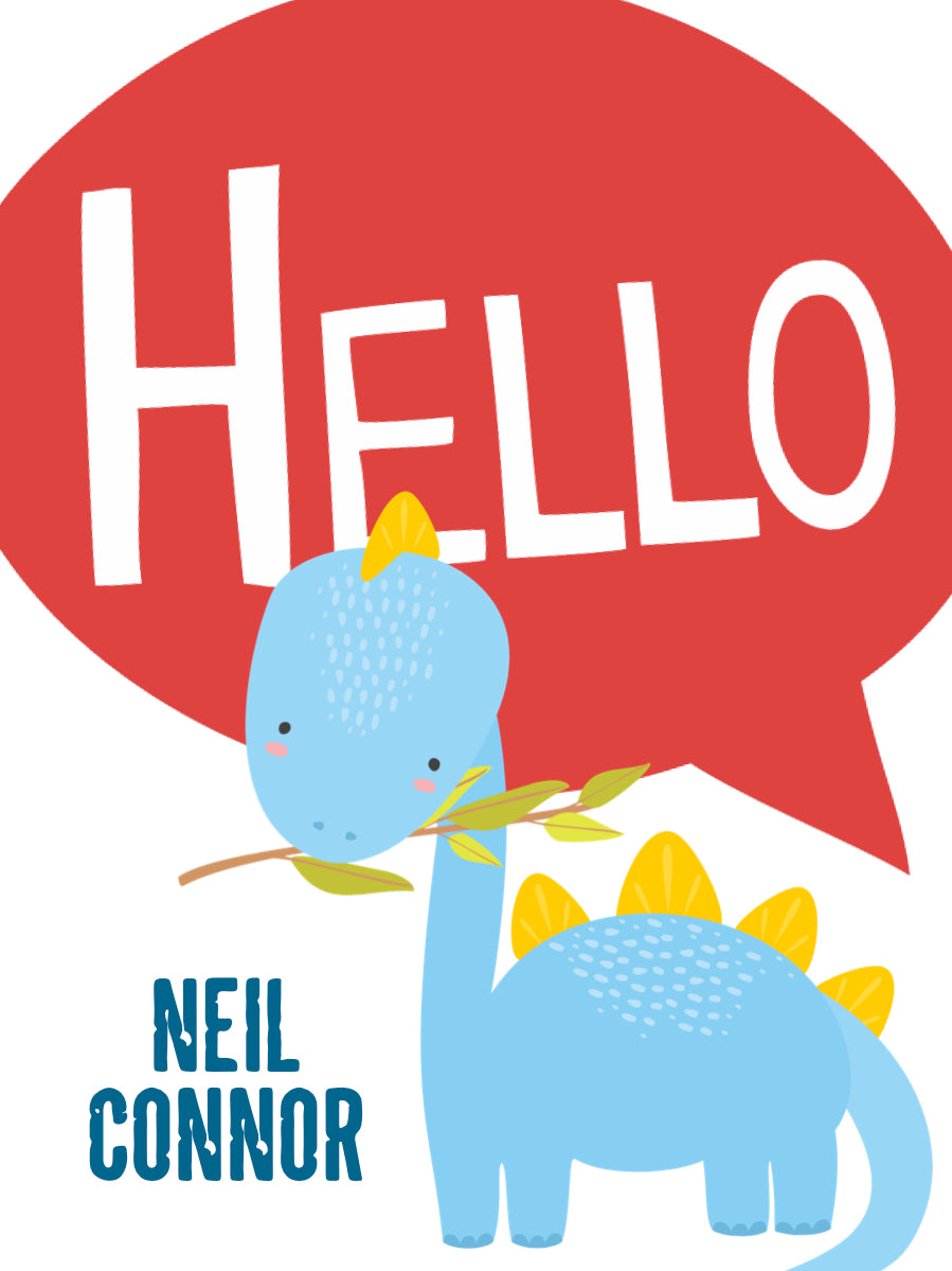 Personalised Ribbon Tags - O Hello / Label Shabel – Labelshabel