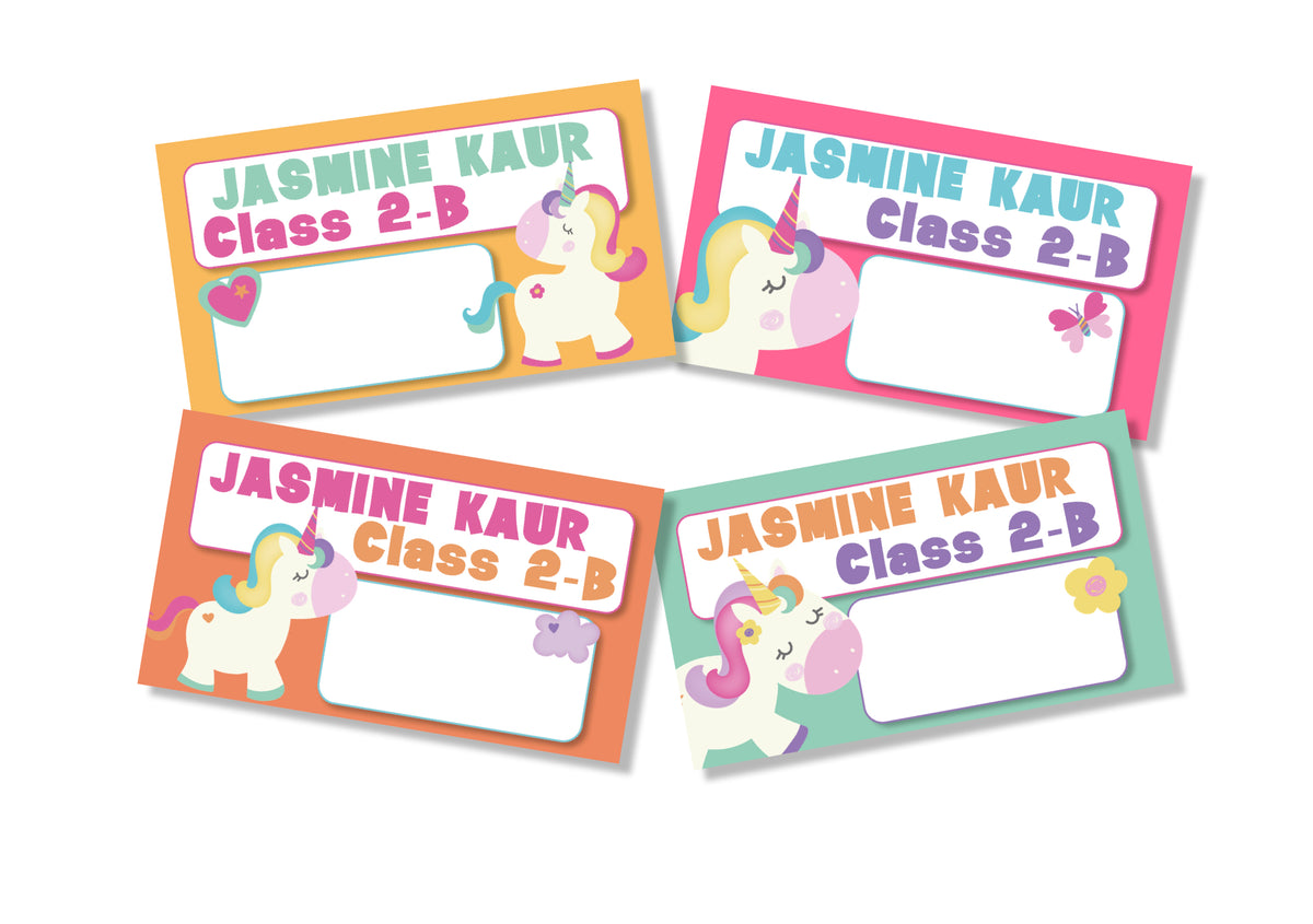 Book Labels- Unicorn Magic / Label Shabel – Labelshabel